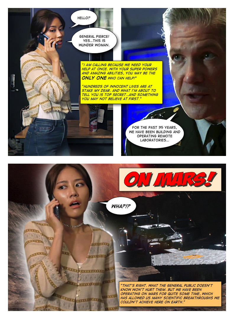 Fan Made Comic Book 2 | SUPERHEROINE DREAM